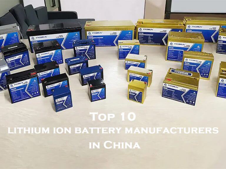 Top 10 lithium ion battery manufacturers in China - TYCORUN ENERGY