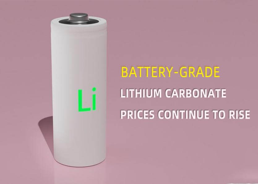 Will the upward price of lithium carbonate affect downstream ...
