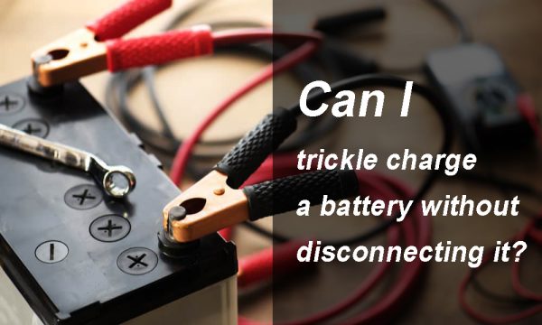 What is the role of the trickle charger and is it suitable for lithium ...