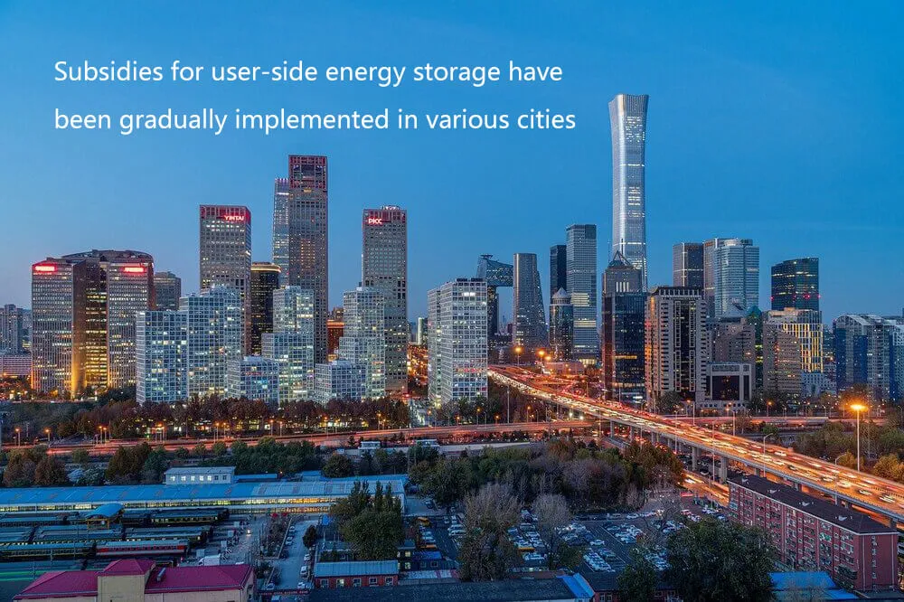 Four categories of energy storage policies in China - TYCORUN ENERGY