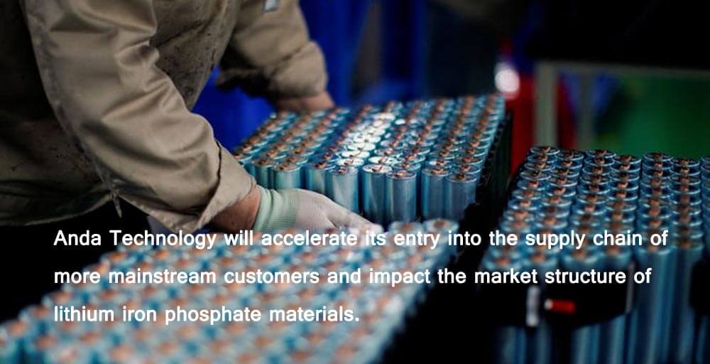 Another LFP company sprints for IPO - BYD invest in Anda - TYCORUN ENERGY