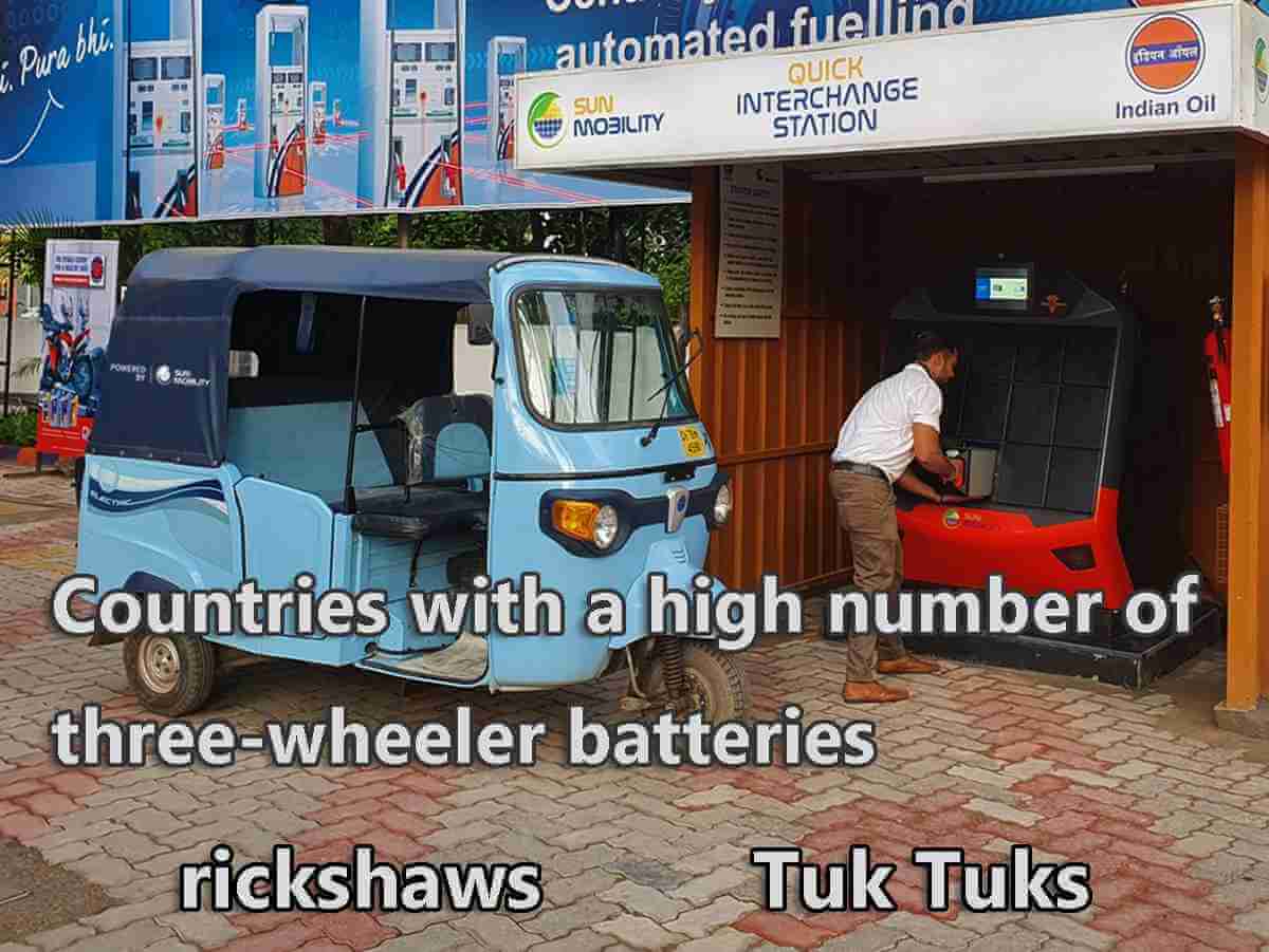 Introduction of three wheeler battery types and market details ...