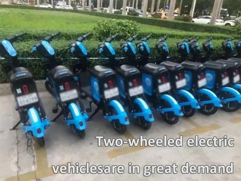 China's exports of two-wheeled electric vehicles doubled - TYCORUN ENERGY