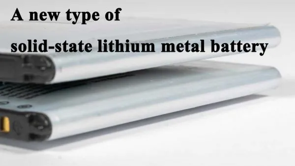 Lithium metal battery with the highest energy density - TYCORUN ENERGY