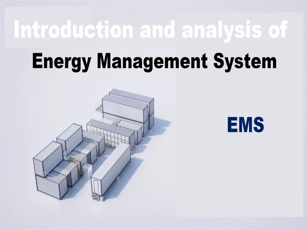 Introduction and analysis of energy management system - TYCORUN ENERGY
