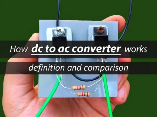 How dc to ac converter works - definition and comparison - TYCORUN ENERGY