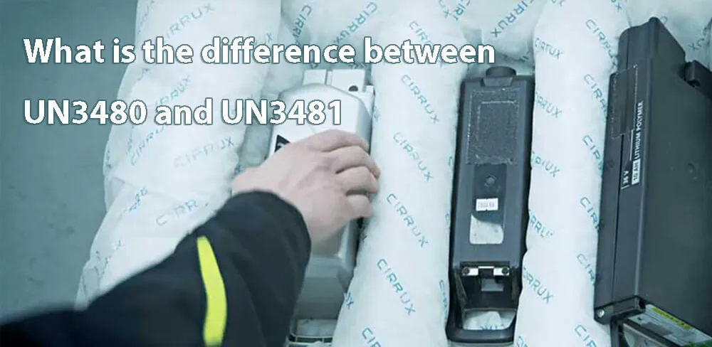 Shipping guide to UN3480 lithium ion batteries - TYCORUN ENERGY
