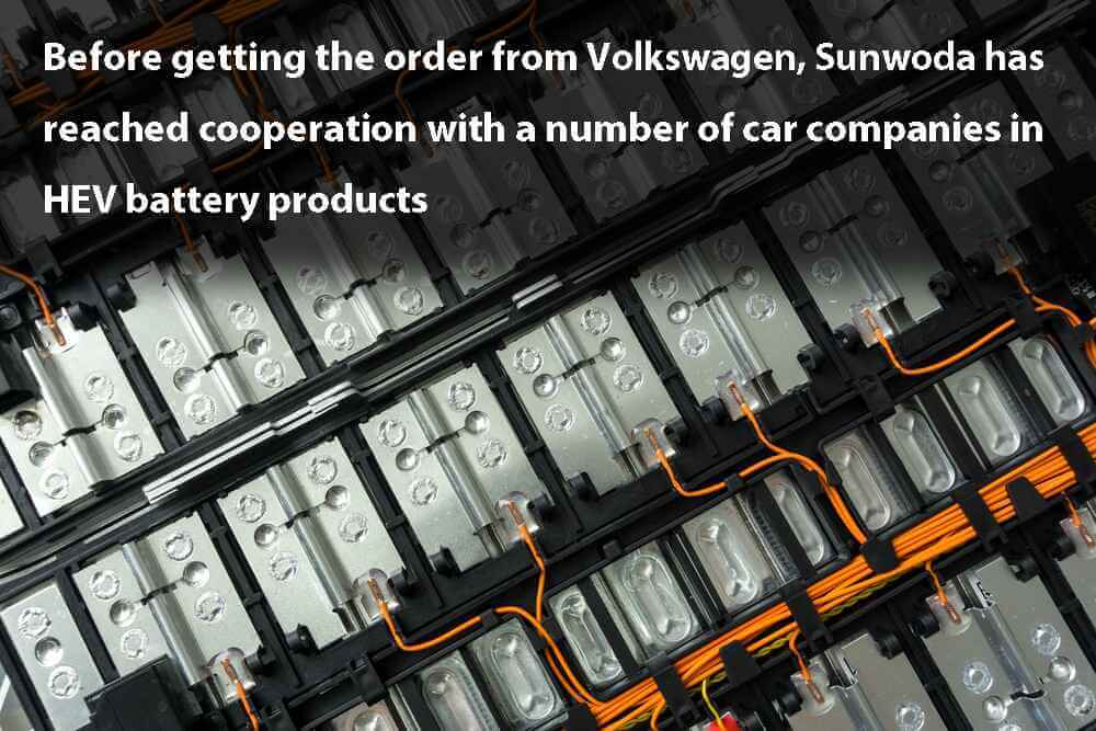 Sunwoda becomes the supplier of Volkswagen HEV system - TYCORUN ENERGY
