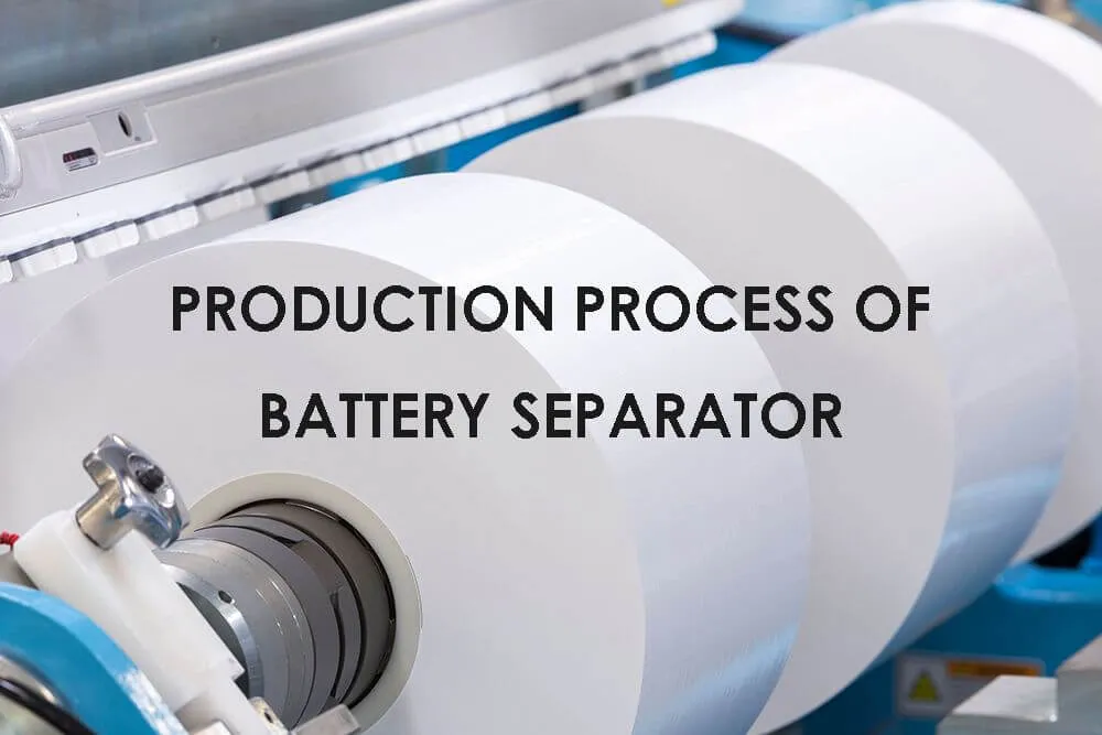 Special report on lithium battery separator industry - TYCORUN ENERGY
