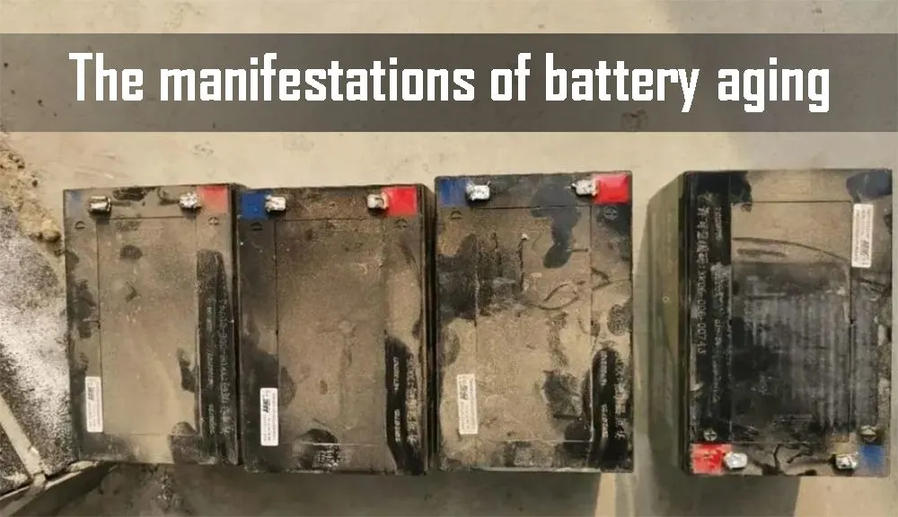 Research and analysis on battery aging manifestations and factors ...