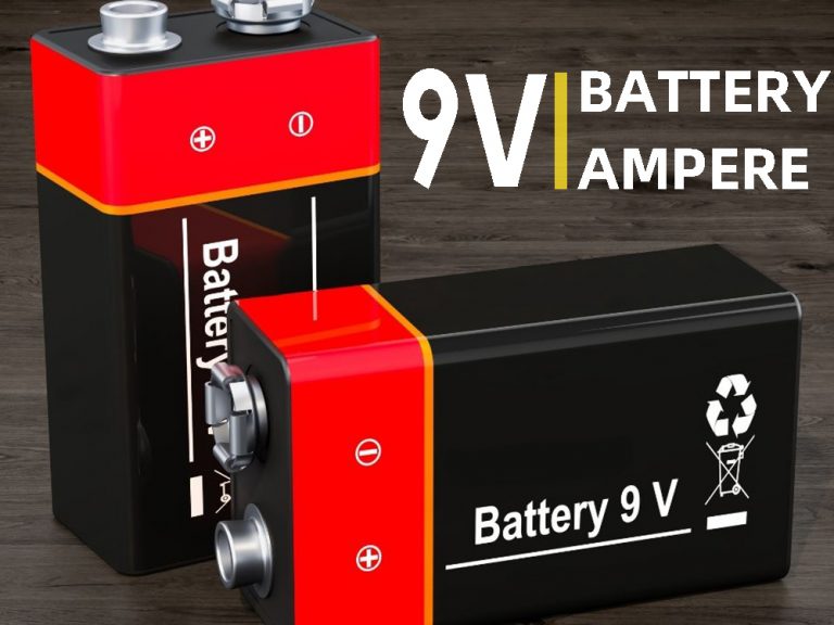 9v battery ampere change and measurement - TYCORUN ENERGY