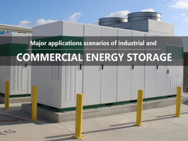 Major applications scenarios of industrial and commercial energy ...