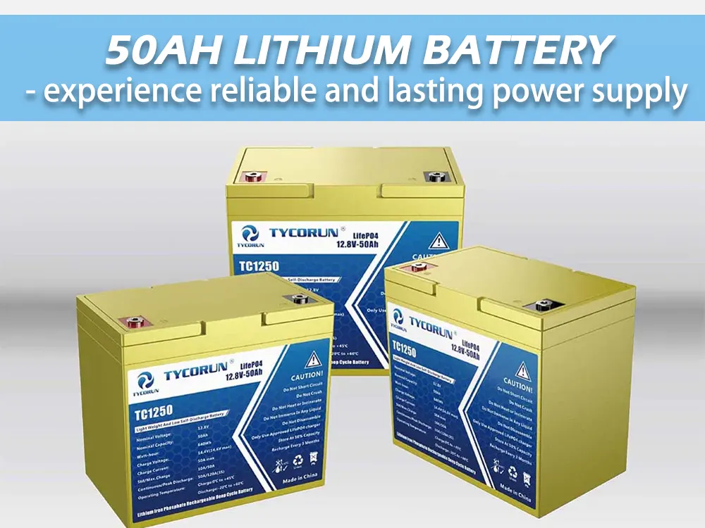 50ah lithium battery - experience reliable and lasting power supply ...