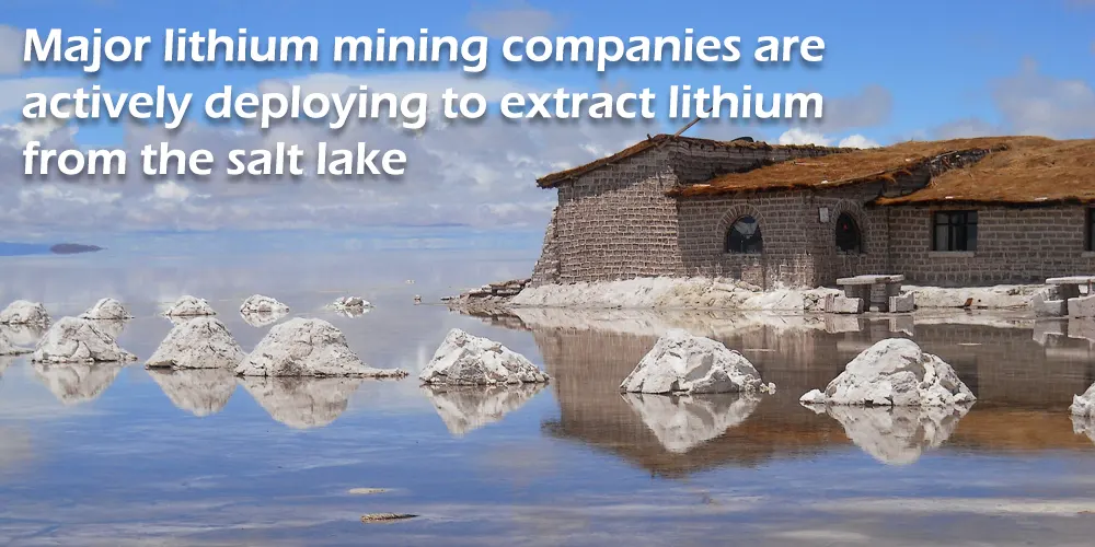 Lithium extraction from salt lake - a crucial link in lithium resources ...