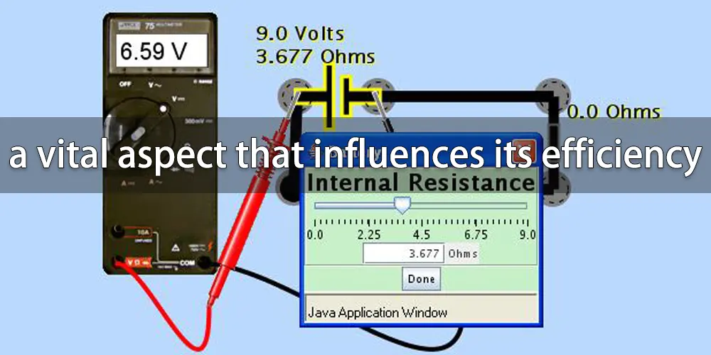 Internal resistance of a battery - the hidden factor in battery safety ...