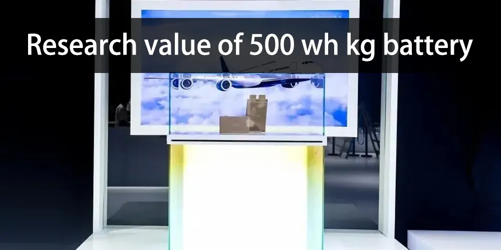 How are the technology path and prospect of lithium 500 wh kg battery - TYCORUN ENERGY