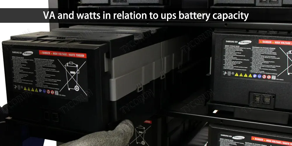 UPS battery capacity - understand its basic and know how to calculate ...