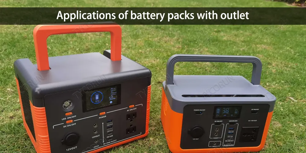 Battery pack with outlet - a helpful guide of portable power - TYCORUN ...