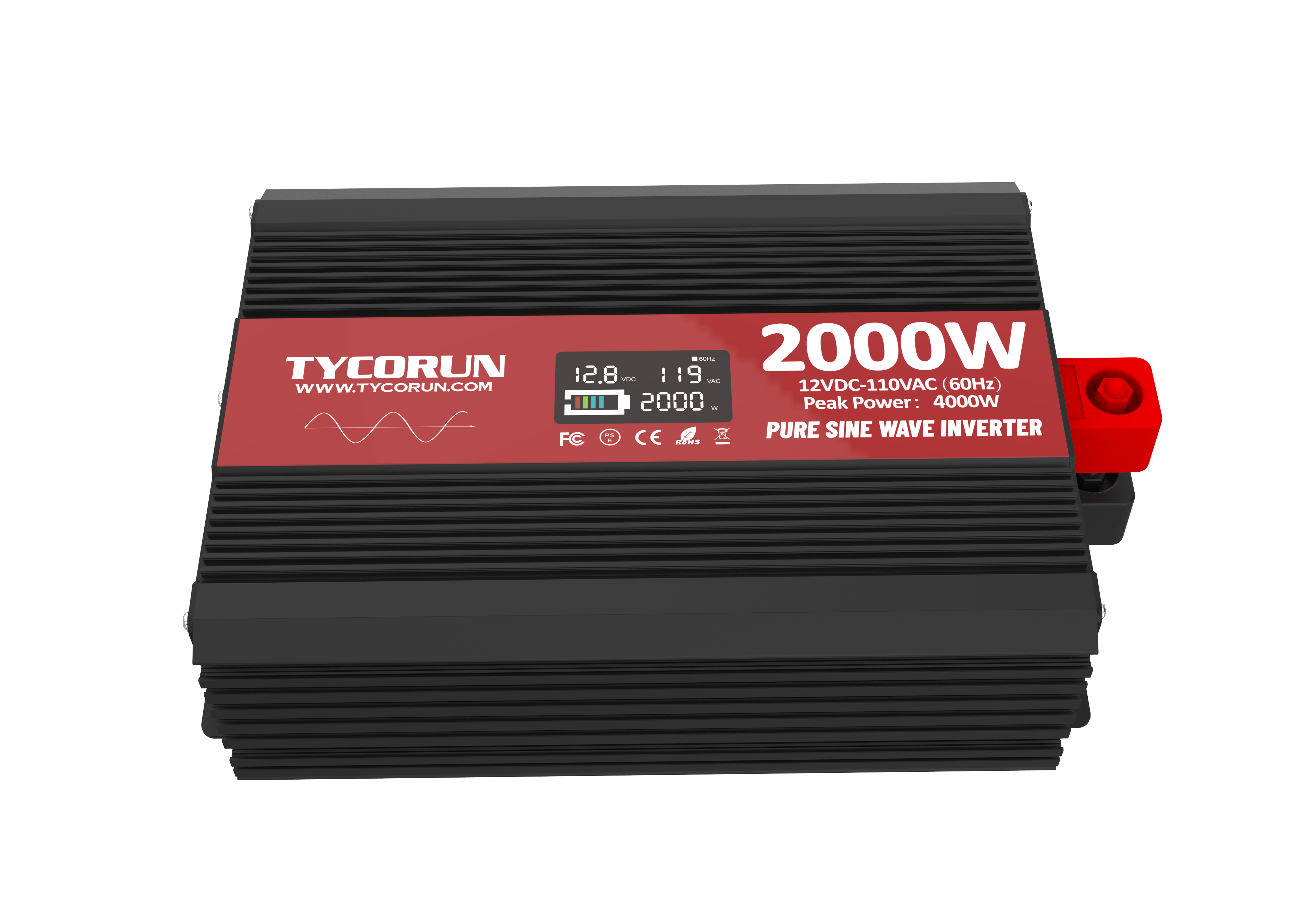 2000W pure sine wave inverter - TYCORUN ENERGY