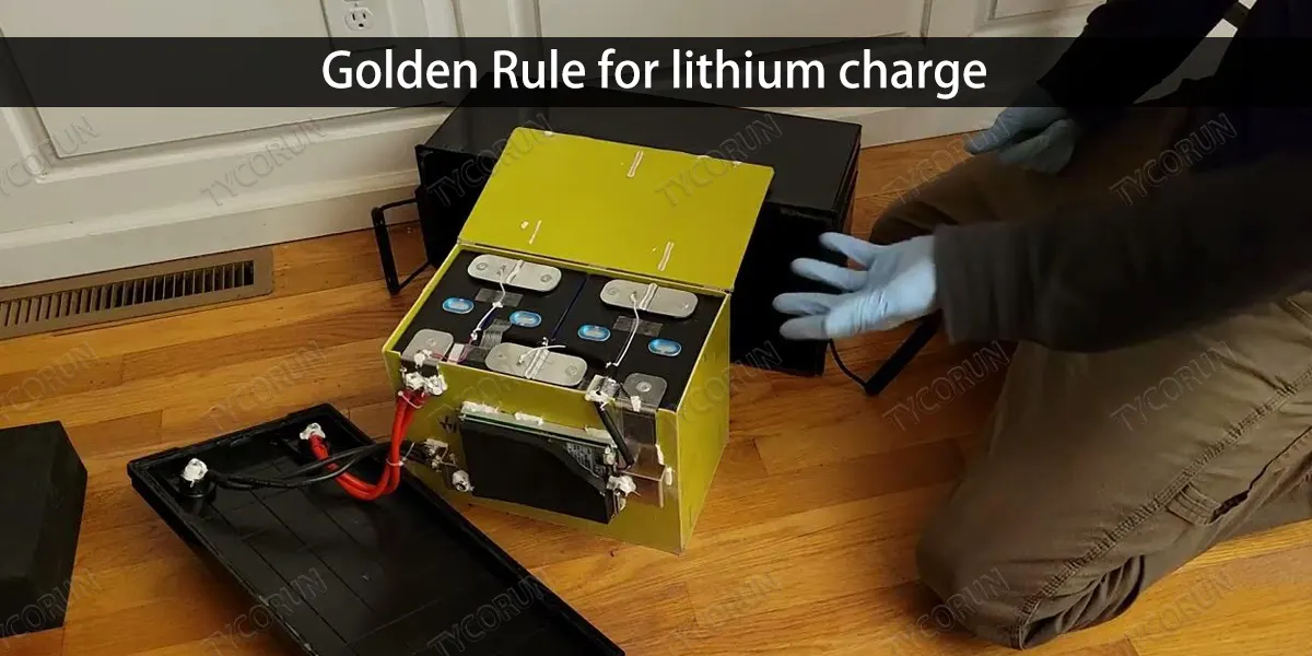 The operation guide of lithium ion battery first charge - TYCORUN ENERGY