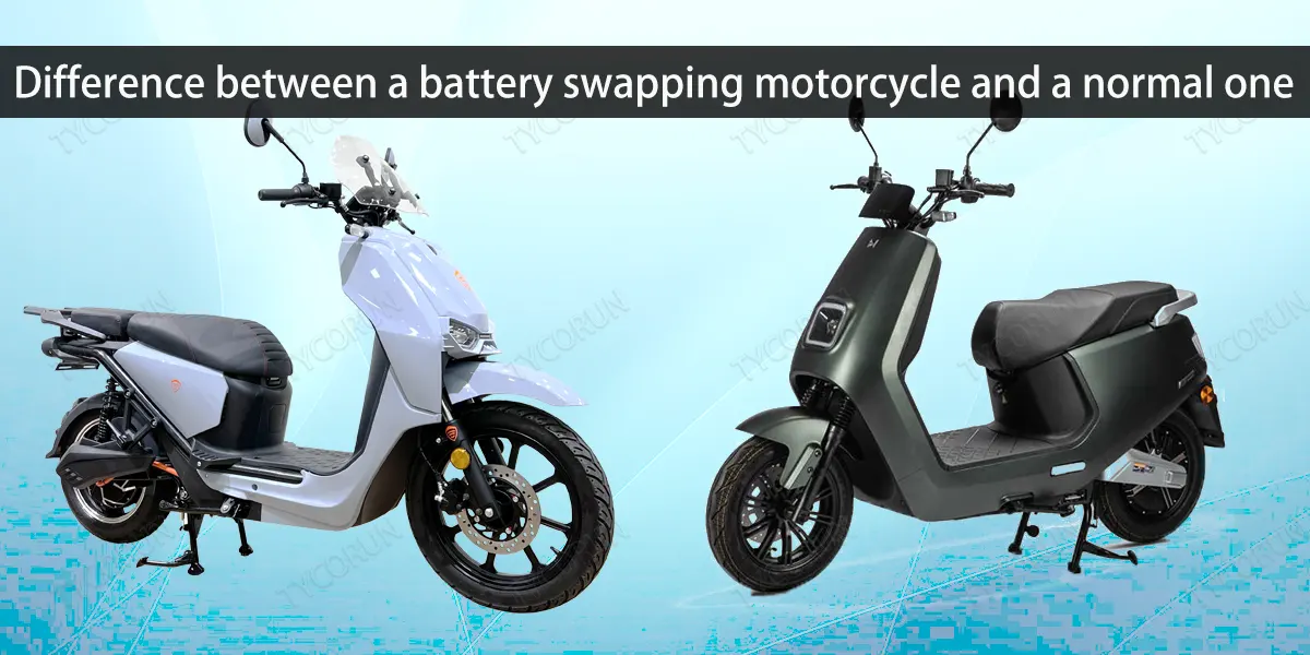 Battery swapping motorcycle - revolutionize your ride - TYCORUN ENERGY