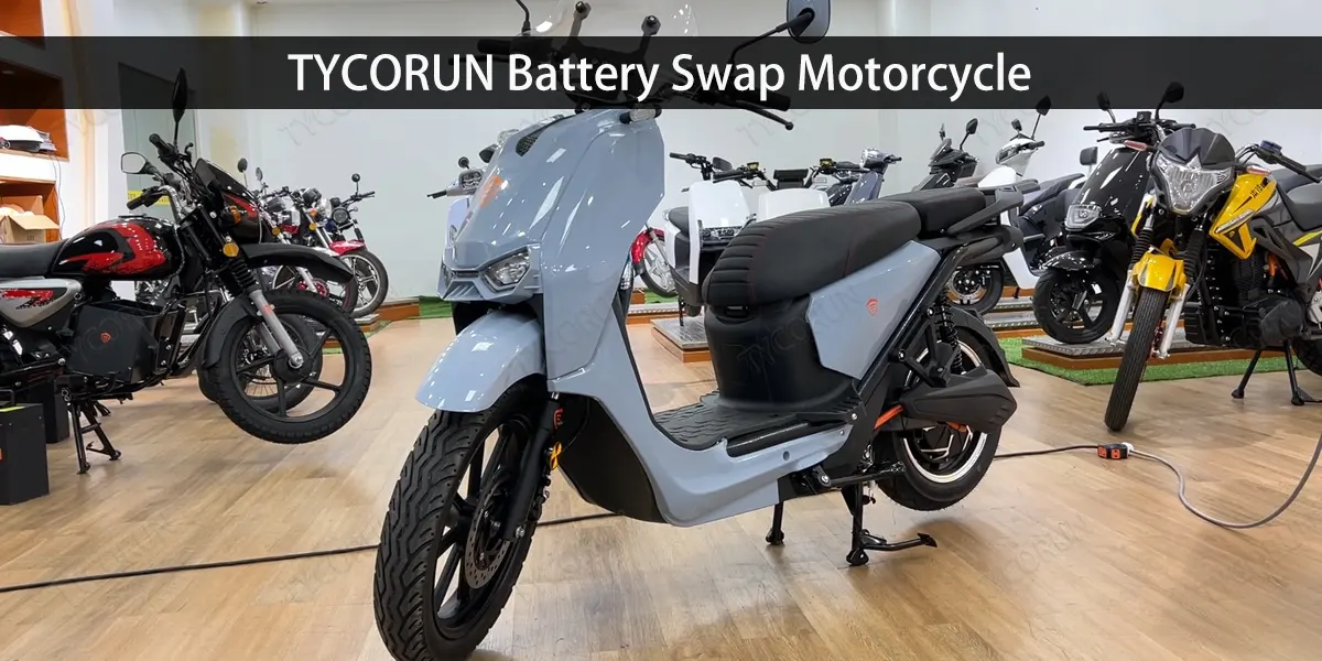Battery swapping motorcycle - revolutionize your ride - TYCORUN ENERGY