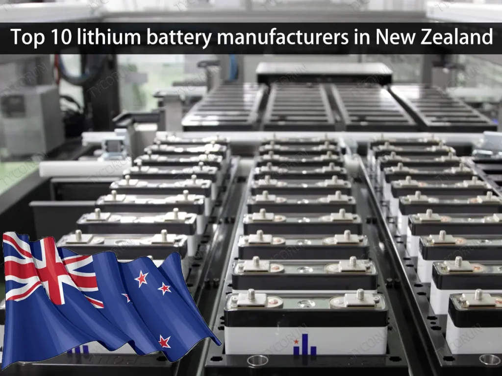 Top 10 lithium battery manufacturers in New Zealand - TYCORUN ENERGY
