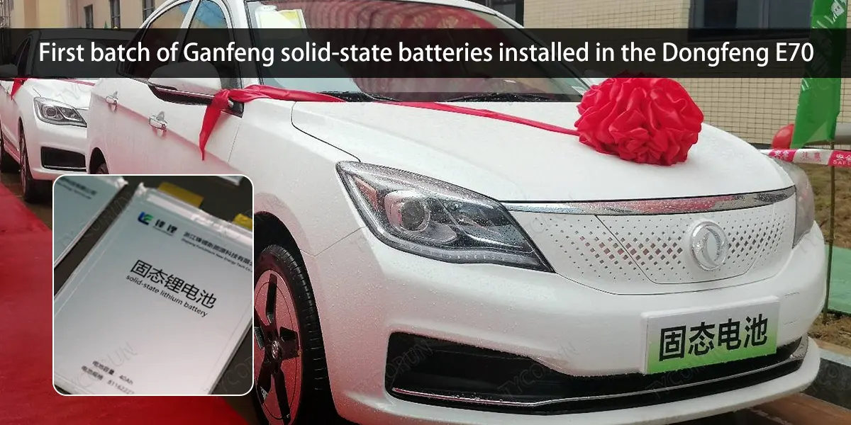 New Ganfeng battery - ultra safe semi-solid battery with high ...