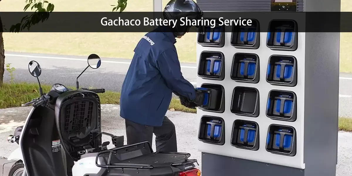 Japanese battery swapping consortium Gachaco - batteries will be ...