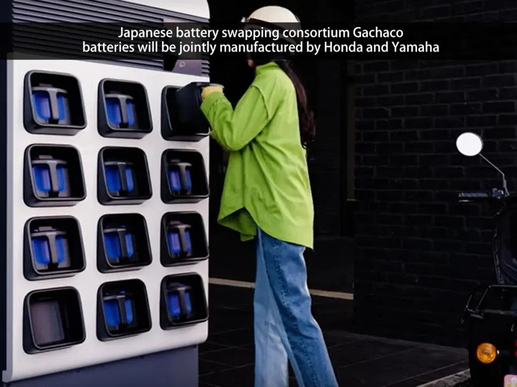 Japanese battery swapping consortium Gachaco - batteries will be ...