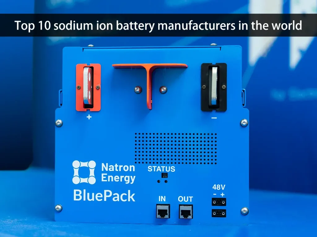 Top 10 sodium ion battery manufacturers in the world - TYCORUN ENERGY