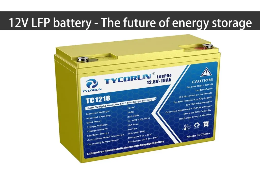 12V LFP battery: The future of energy storage