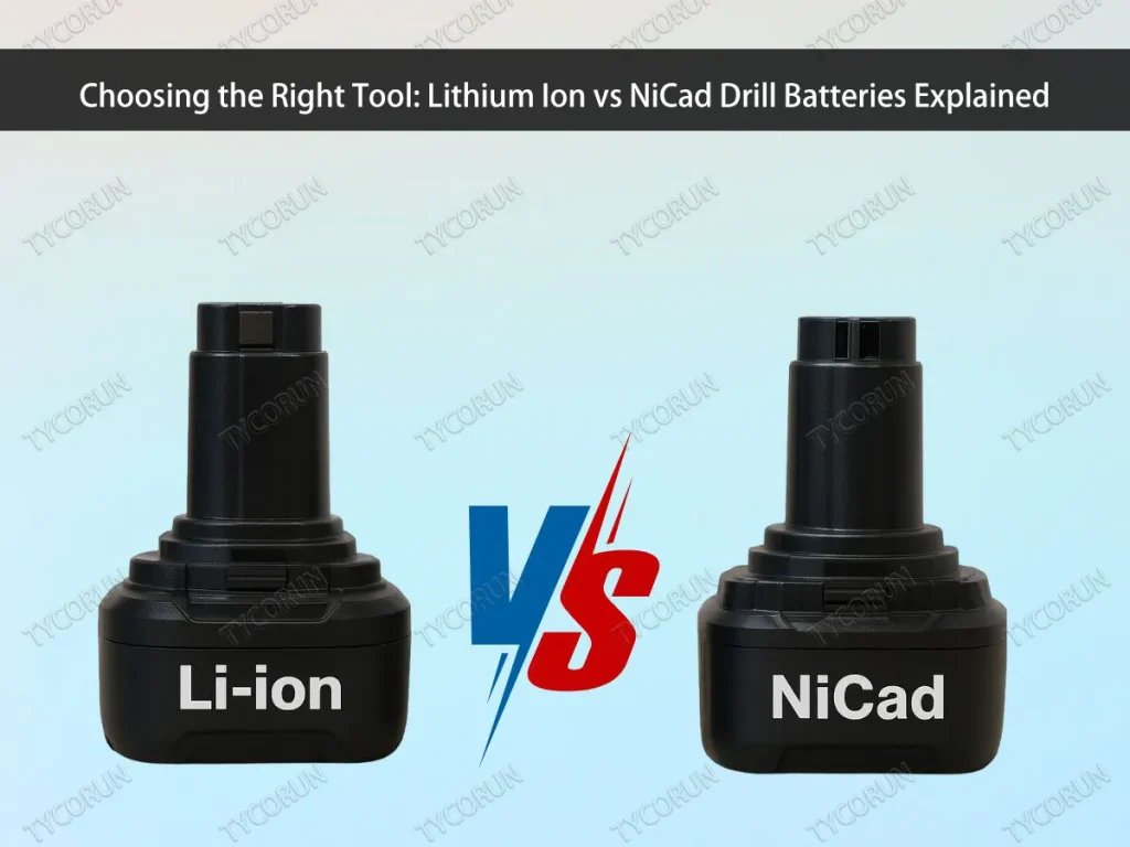 Choosing the Right Tool: Lithium Ion vs NiCad Drill Batteries Explained ...